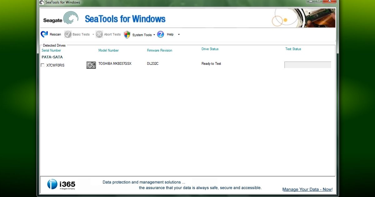 SeaTools 5.1.249 - dobreprogramy