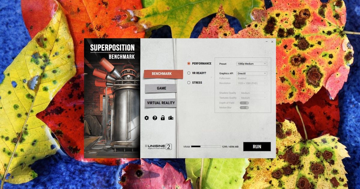 SUPERPOSITION Benchmark 1.1 - dobreprogramy