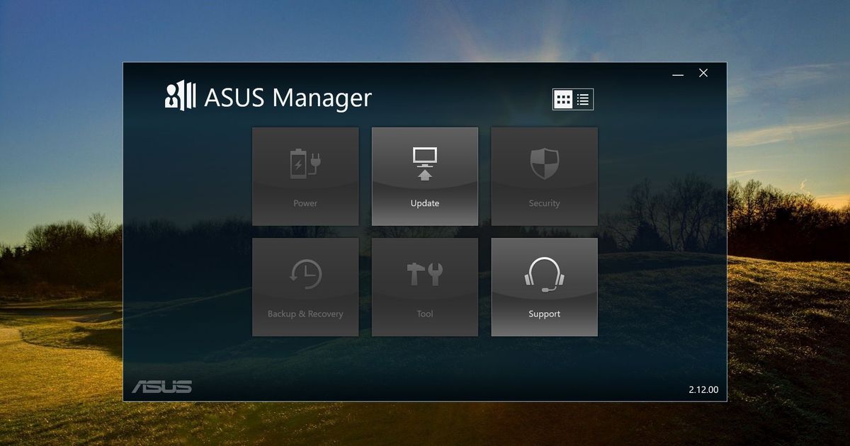 ASUS Manager Update 2.12.00 - dobreprogramy