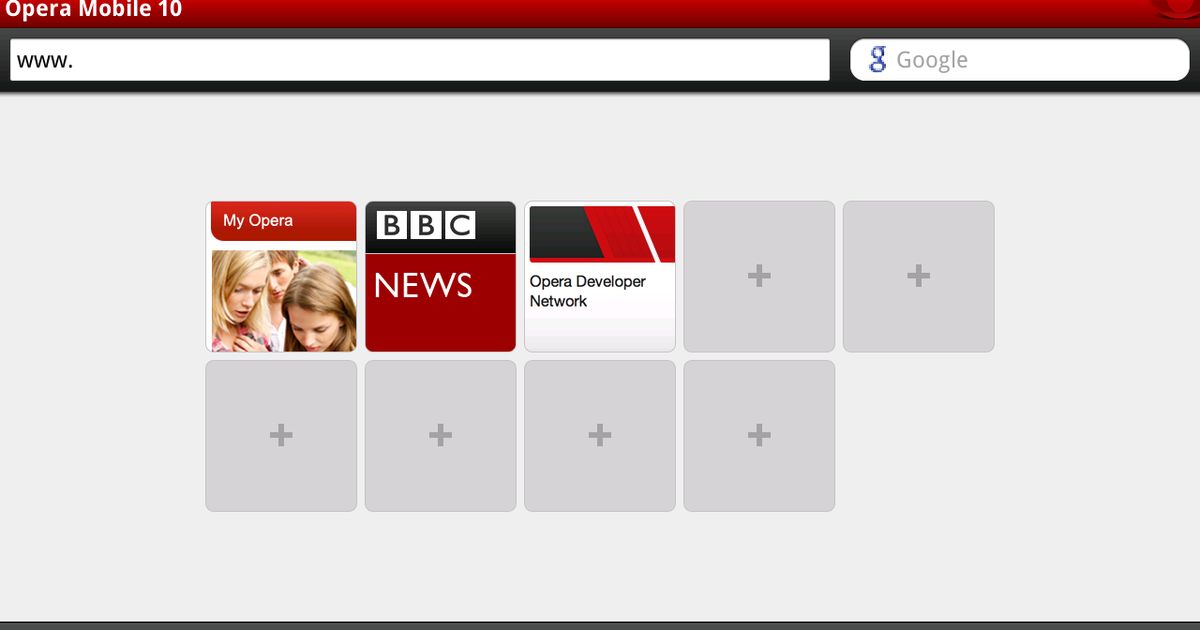 Opera Mobile Emulator 12.1 - dobreprogramy