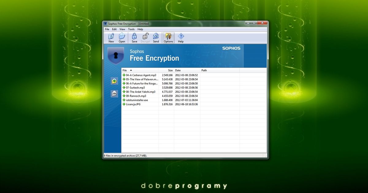 Sophos Free Encryption 2.40.1.1 - dobreprogramy