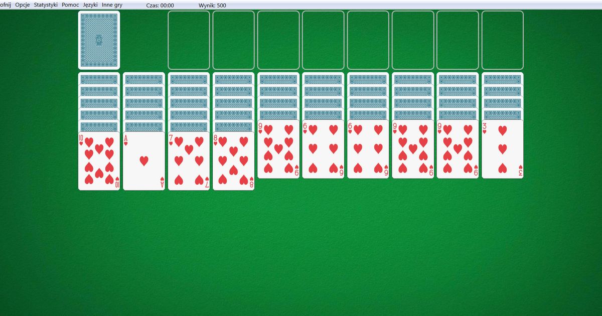 Pasjans Pająk - dobreprogramy