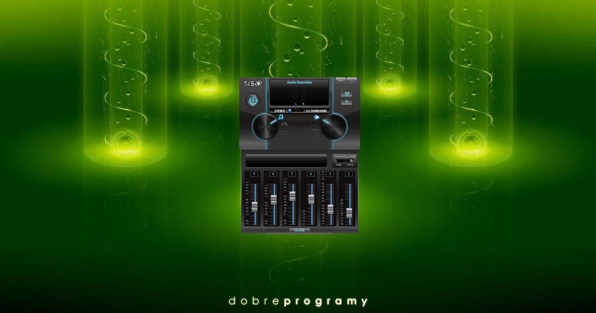 SRS Audio Essentials 1.2.3.12 - dobreprogramy