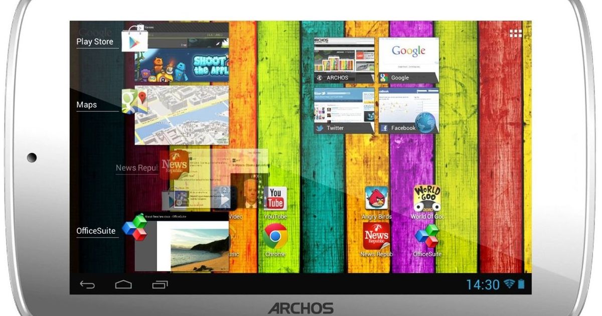ARCHOS 70 Titanium - Komórkomania