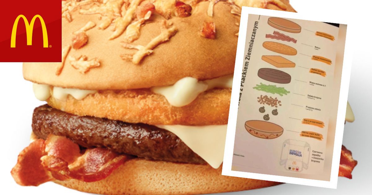 Nowy burger Drwala w McDonald's! Ma zaskakujący dodatek, co sprawia, że ...