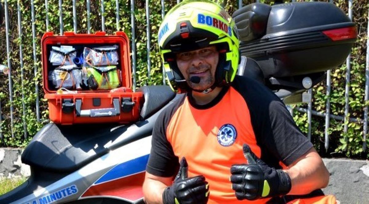 Słynny kierowca motoambulansu miał poważny wypadek. Marcin Słynny kierowca motoambulansu miał poważny wypadek. Marcin