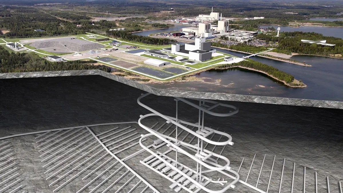Sweden breaks ground on world's second deep nuclear repository