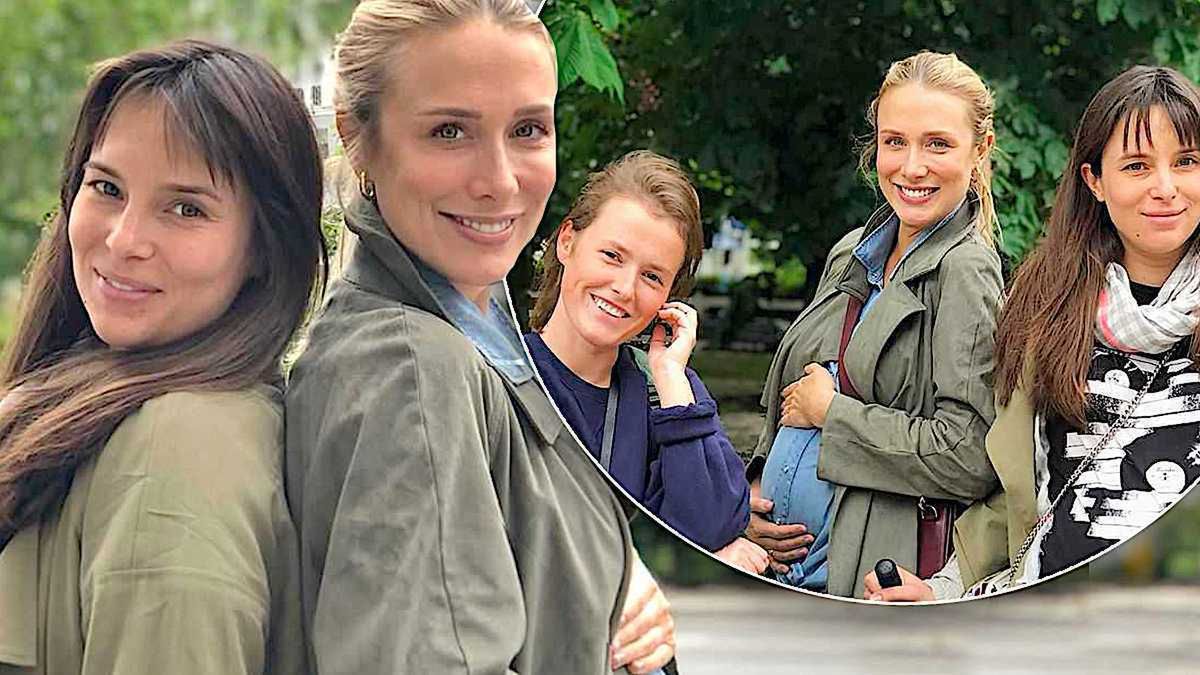 Anna Czartoryska i Natalia Klimas pokazały swoje wielkie ciążowe ...
