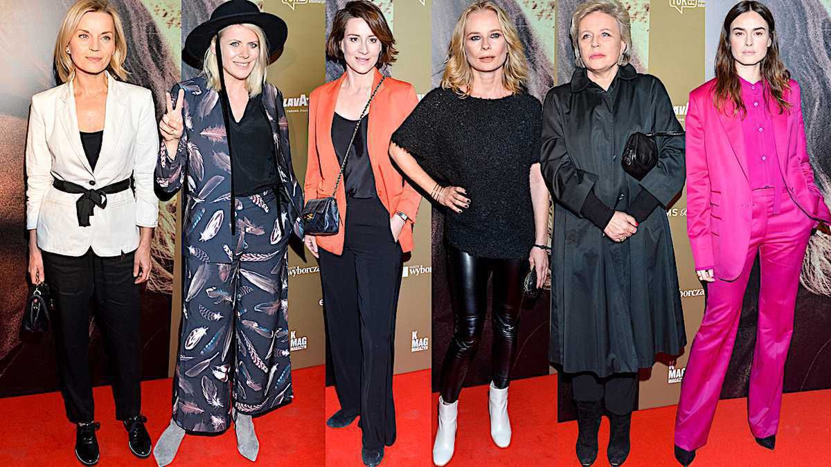 Gwiazdy na premierze filmu "Słodki koniec dnia": Krystyna Janda ...