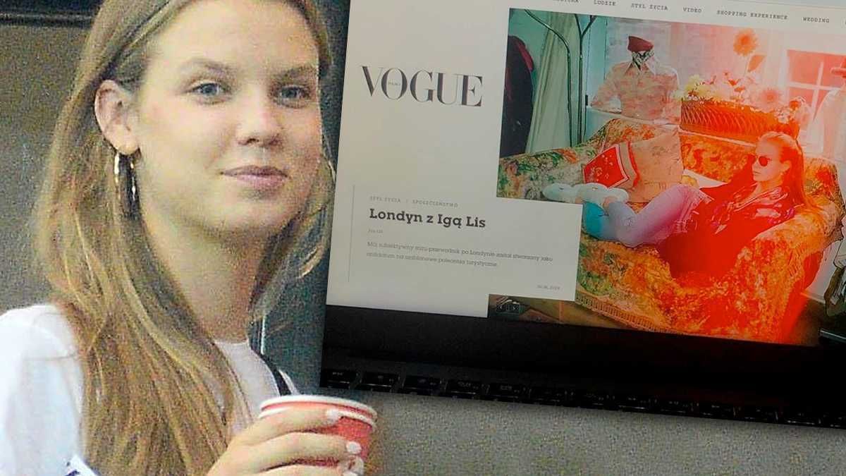 Iga Lis została redaktorką "Vogue'a"! W pierwszym tekście wyjawiła ...