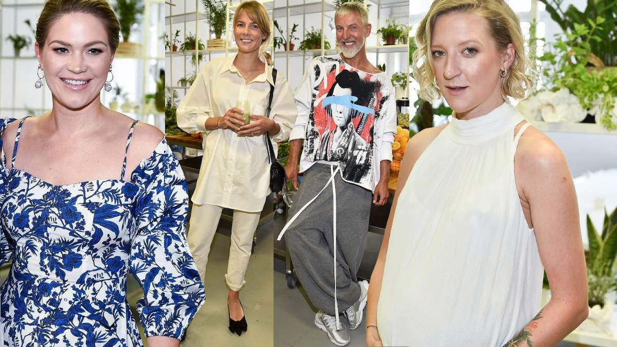 Gwiazdy na imprezie u ciężarnej Lary Gessler: Marta Wierzbicka, Zofia ...