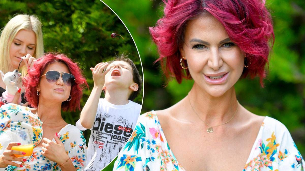 Żona Rutkowskiego przyłapana na błogim relaksie z dziećmi. Krzyś ma już ...