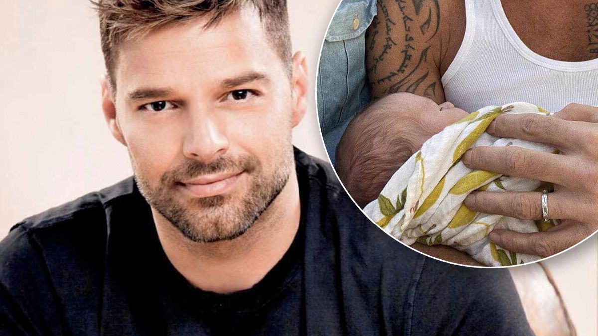 Ricky Martin pierwszy raz pokazał twarz najmłodszego syna. Renn to ...