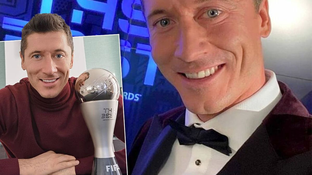 Fanów poruszył gest Roberta Lewandowskiego po odebraniu nagrody FIFA ...