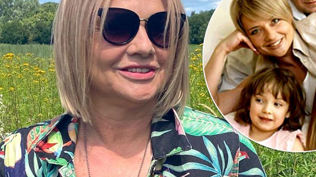 Ostrowska-Królikowska świętuje urodziny córki. Jest stare zdjęcie z ...