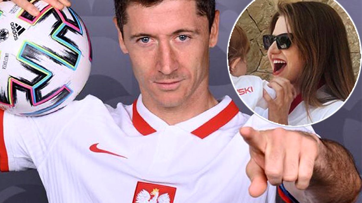 Euro 2020: Ania Lewandowska z córkami w polskich barwach narodowych. Z ... Euro 2020: Ania Lewandowska z córkami w polskich barwach narodowych. Z ...