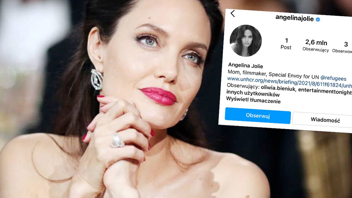 Angelina Jolie założyła Instagram. Pierwszy post i już prawie 2 miliony ...
