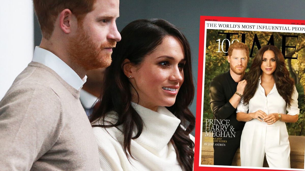Internauci nie mają litości dla okładki z Harrym i Meghan! "Wygląda jak ...