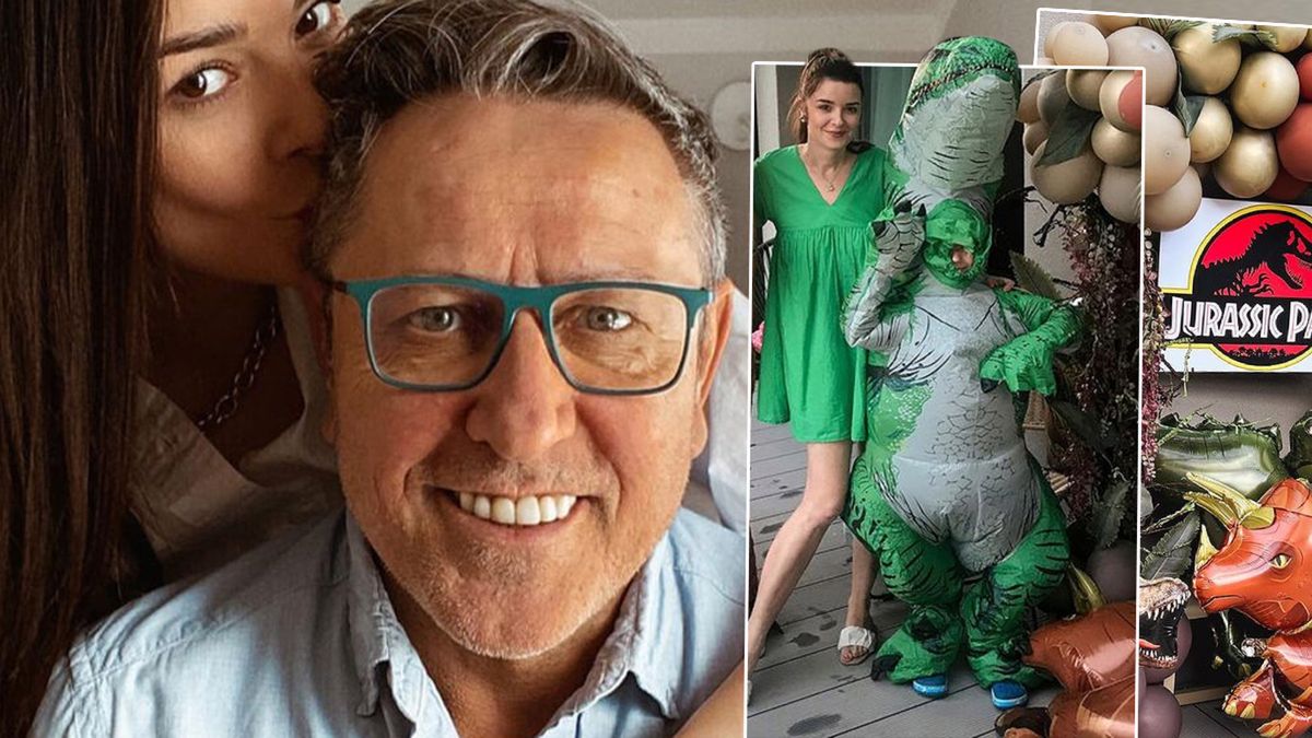 Andrzej Sołtysik z żoną świętują 7. urodziny syna. Tort jak marzenie ...