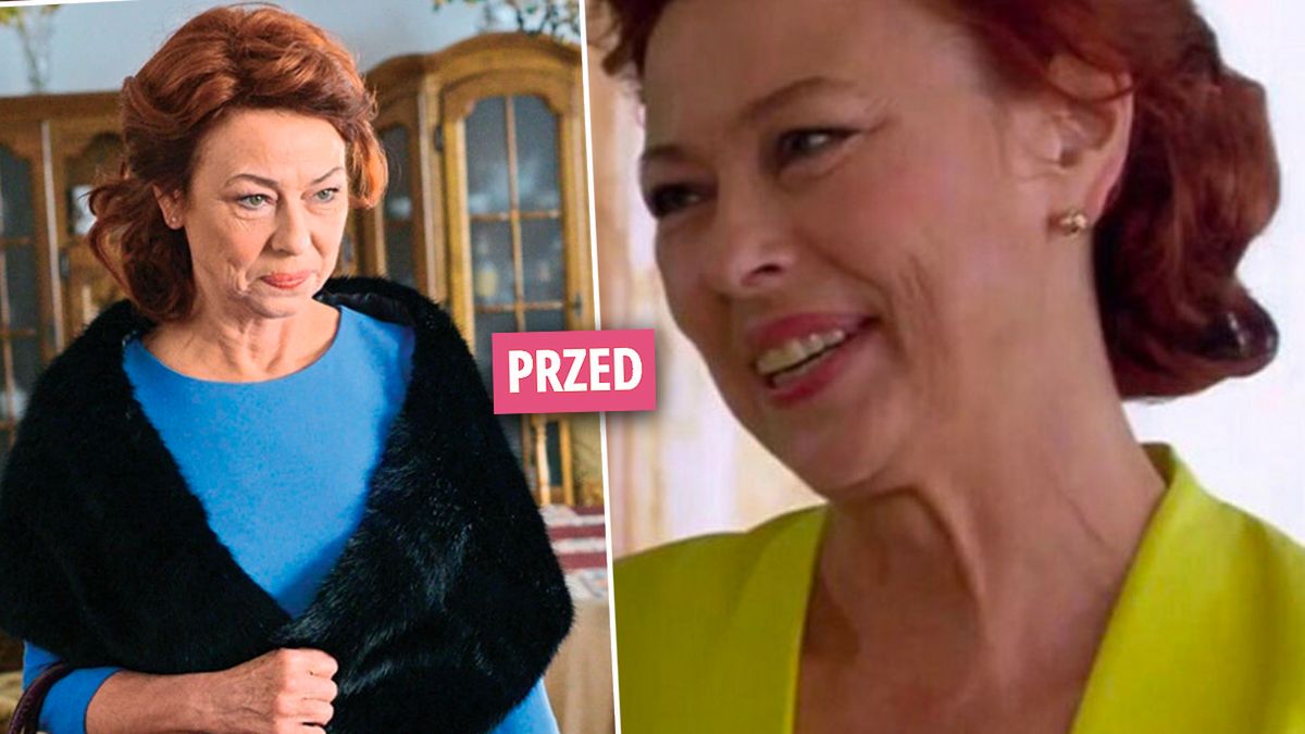 Księgowa Lodzia z "Rancza" jest nie poznania! Starsza pani w garsonce ...