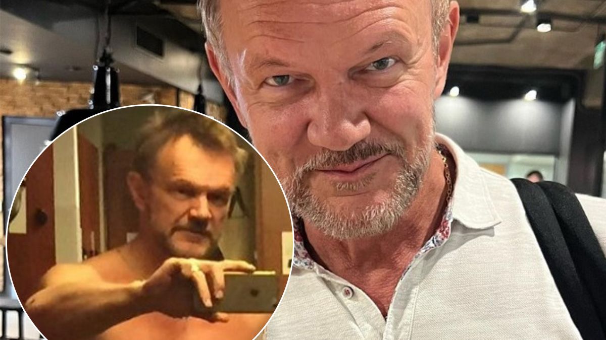 60-letni Cezary Pazura zrzucił koszulkę i się zaczęło. "Przez takich ...