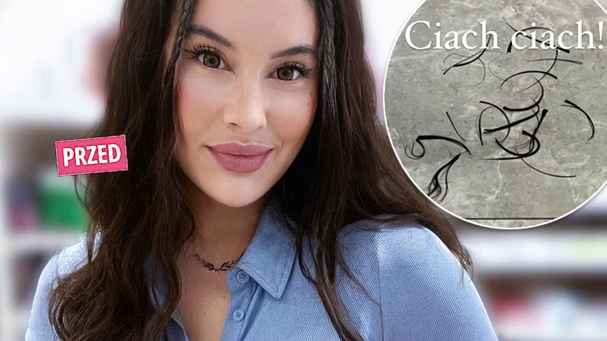 Ola Żuraw z "Top Model" ostrzygła włosy: "Mąż mówił, że będę płakać ...