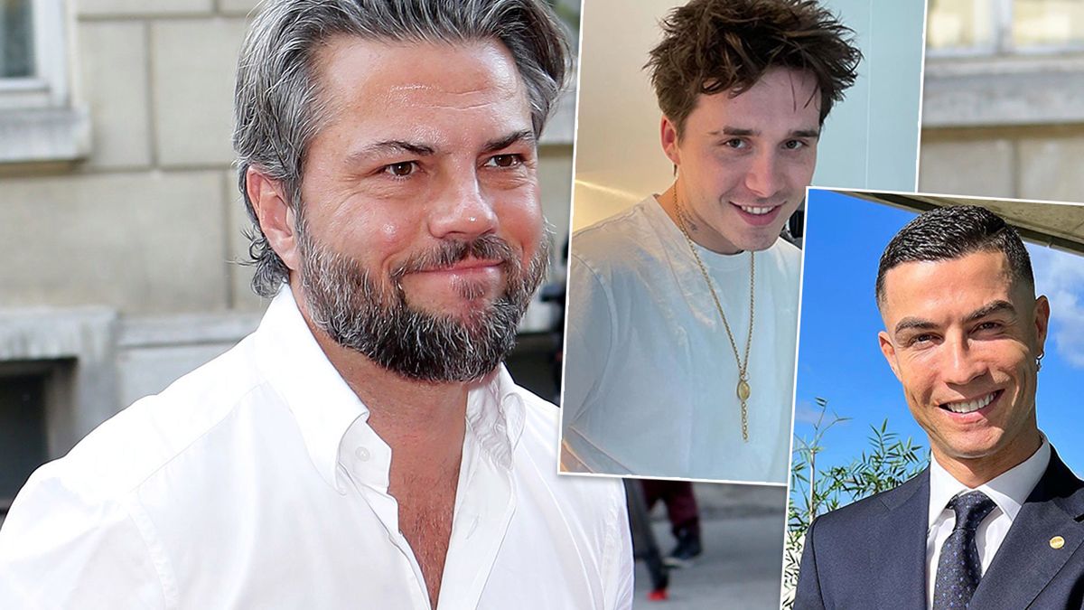 Olivier Janiak pokazał zdjęcie z młodości. Porównania do Ronaldo i syna ...