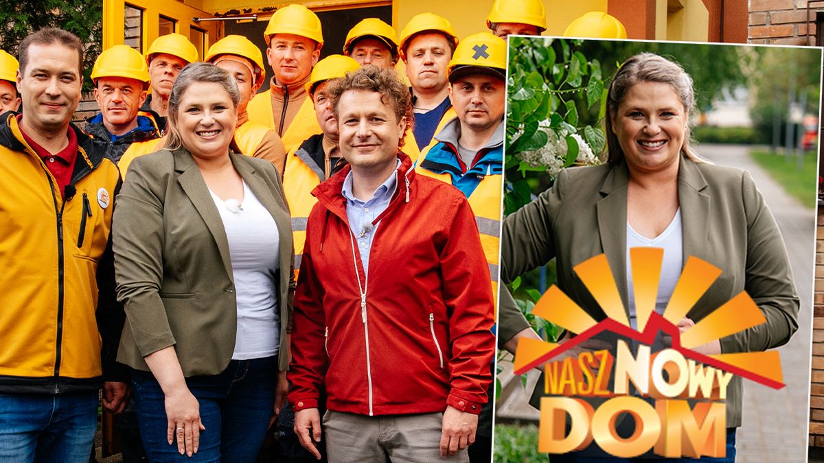 Pierwsze zdjęcia z planu "Nasz Nowy Dom" z nową prowadzącą. Tak Ela Romanowska odnalazła się ...