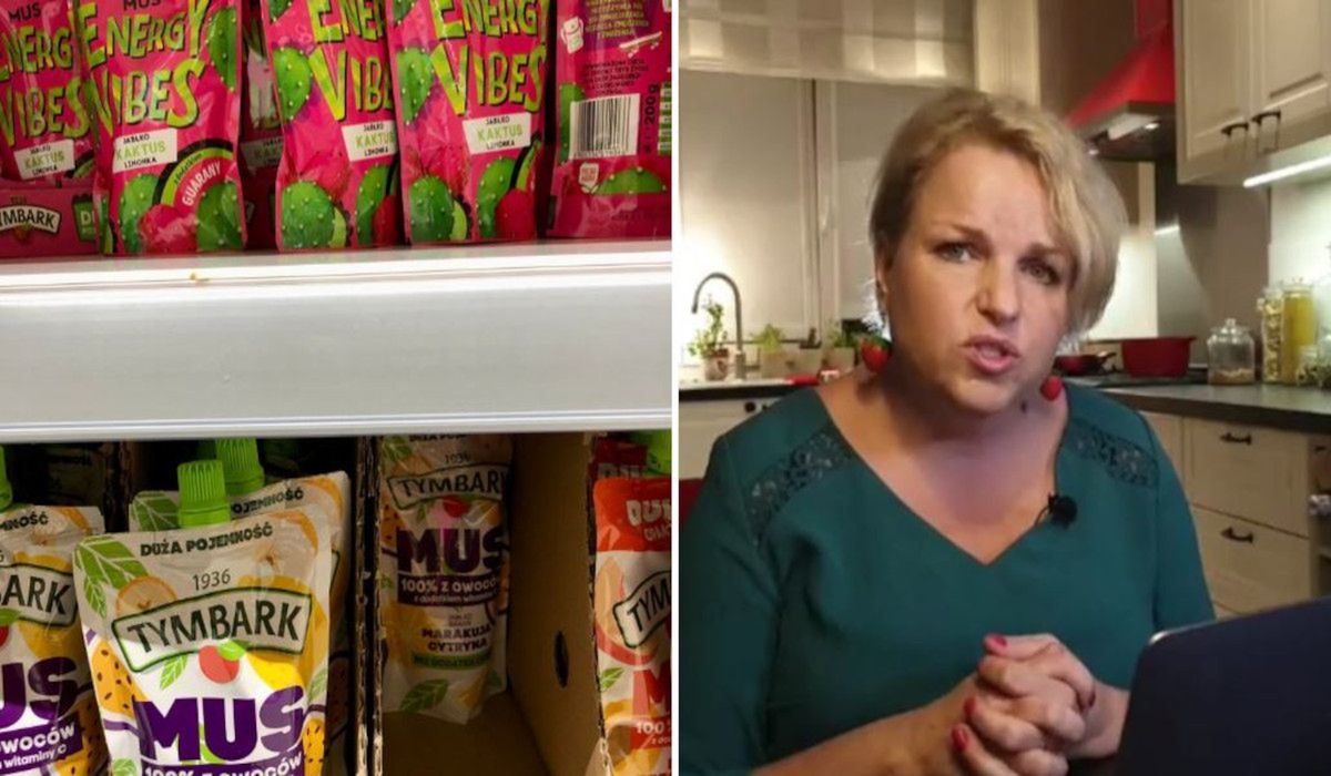 Bosacka wzięła do ręki mus owocowy i zdenerwowała się. Teraz ostrzega ...