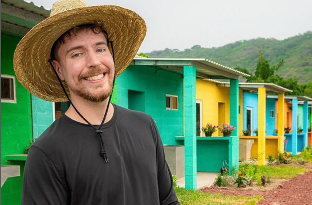 MrBeast's global generosity: 100 homes built for those in need