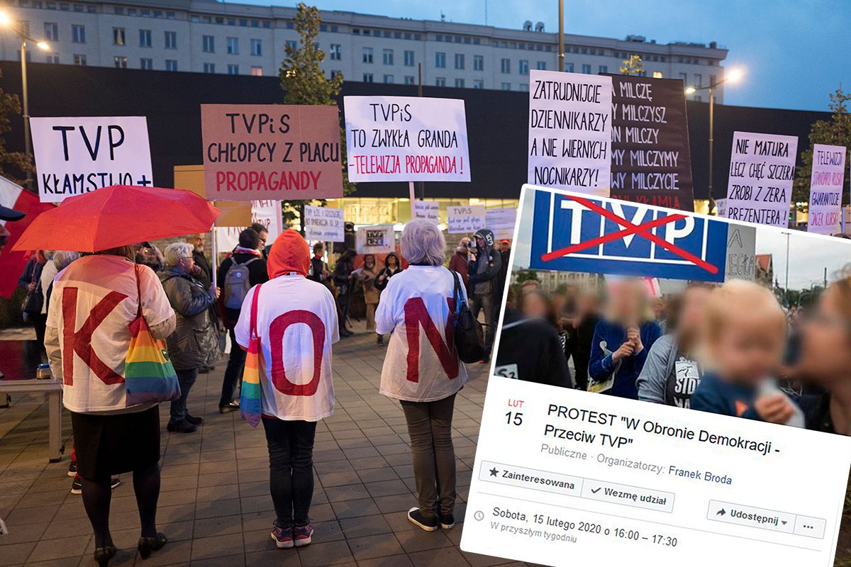 Siostrzeniec premiera organizuje protest przeciwko TVP. "Jest tubą ...
