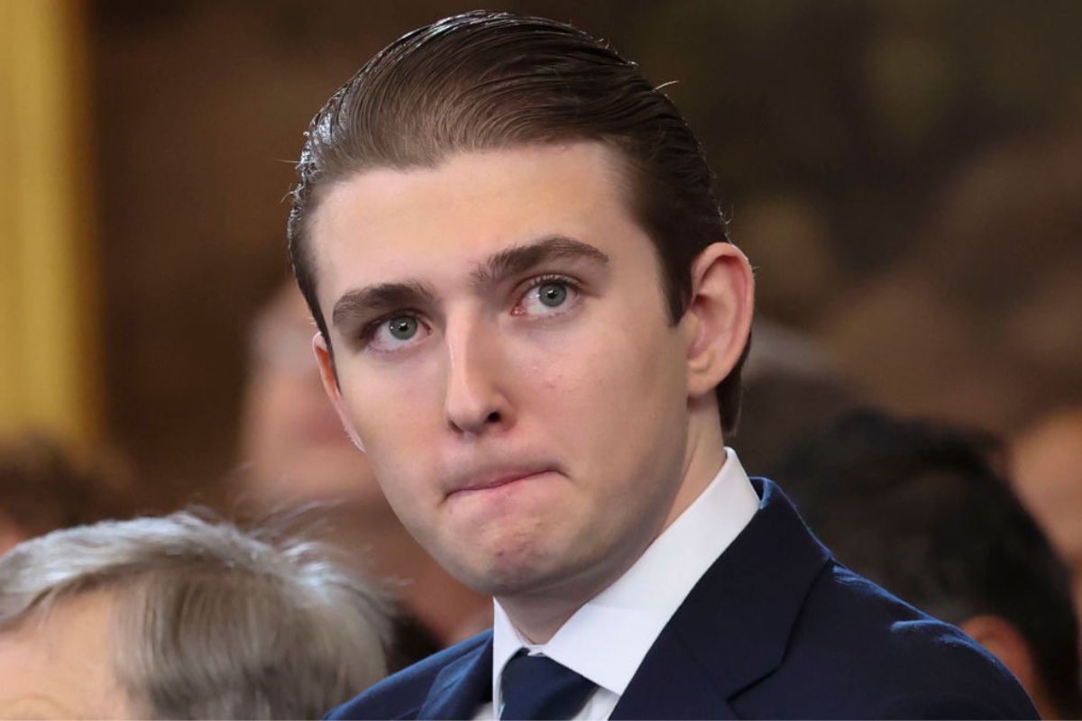 Barron Trump steps into spotlight as NYU Republican leader