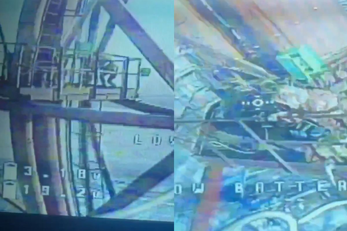 High-stakes battle: Ukrainian drone strikes Russian soldier in ...