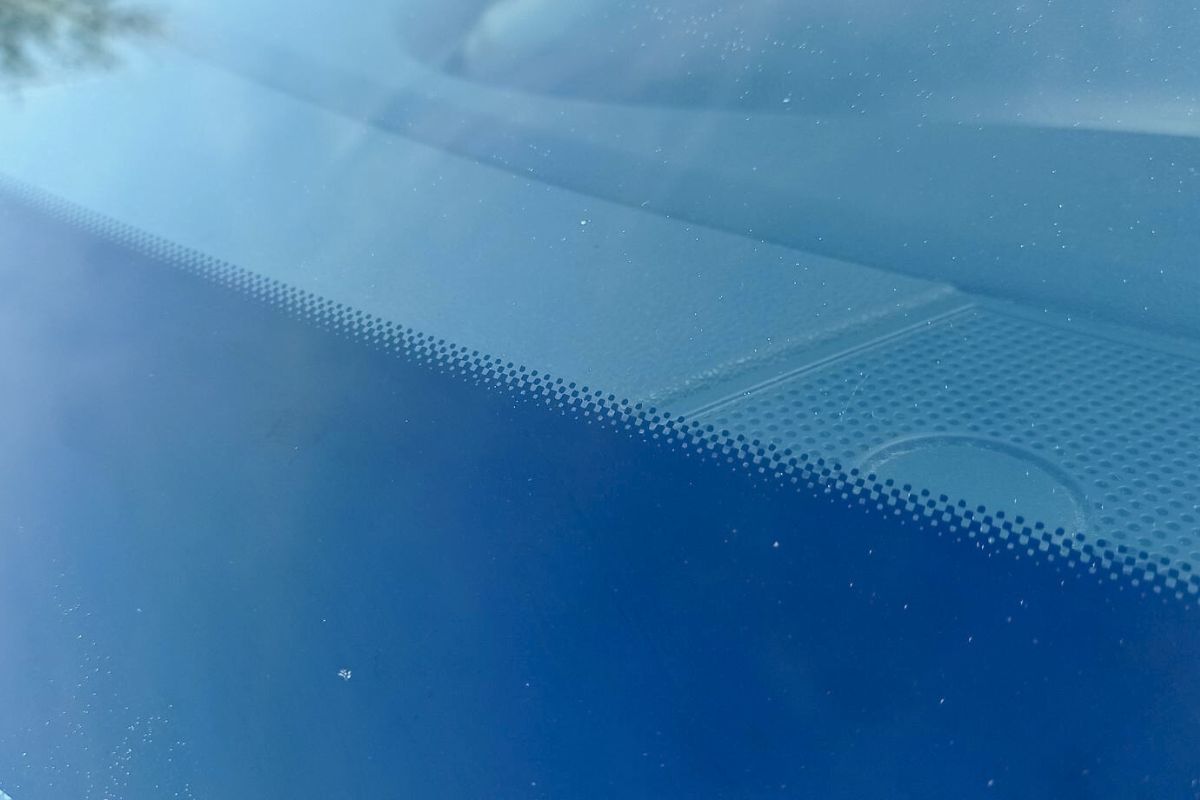 The essential role of the windshield's black dots decoded