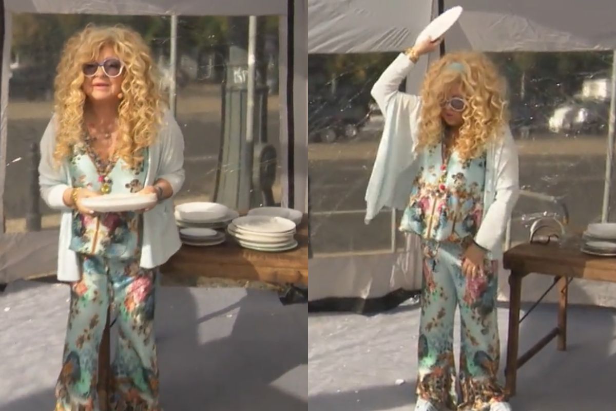 Magda Gessler już ma dosyć. Nawet w "Dzień dobry TVN" porozbijała talerze