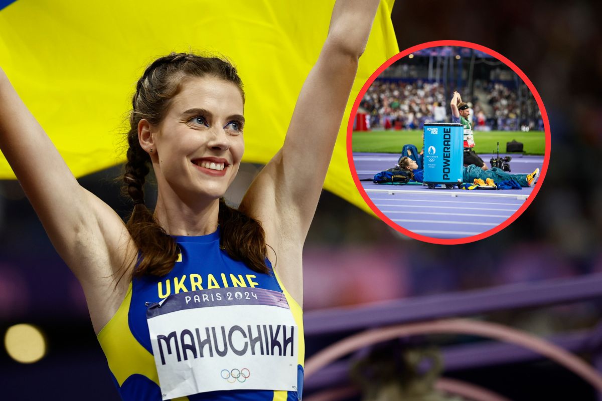 Ukrainian high jumper Mahuchikh sets world record with unique routine