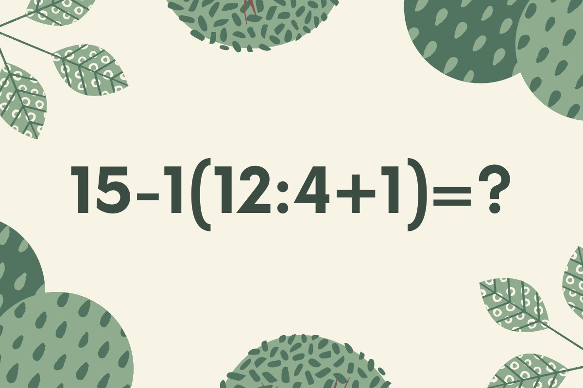 Elementary math puzzle stumps adults: Discover the power of simple ...