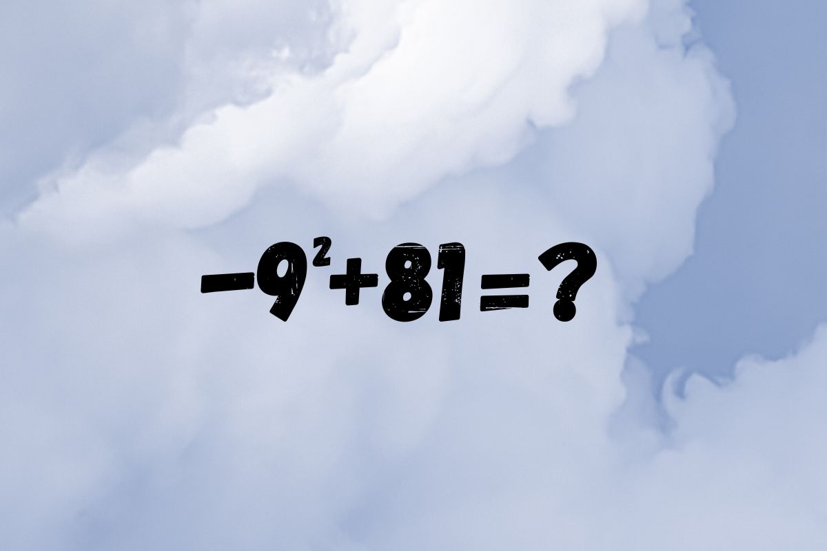 Tricky Equation Confuses Public Mathematical Misconception Leads To