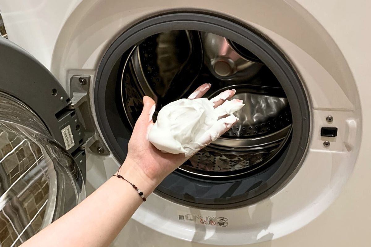 Discover unexpected benefits of shaving foam: Keep your washing machine ...