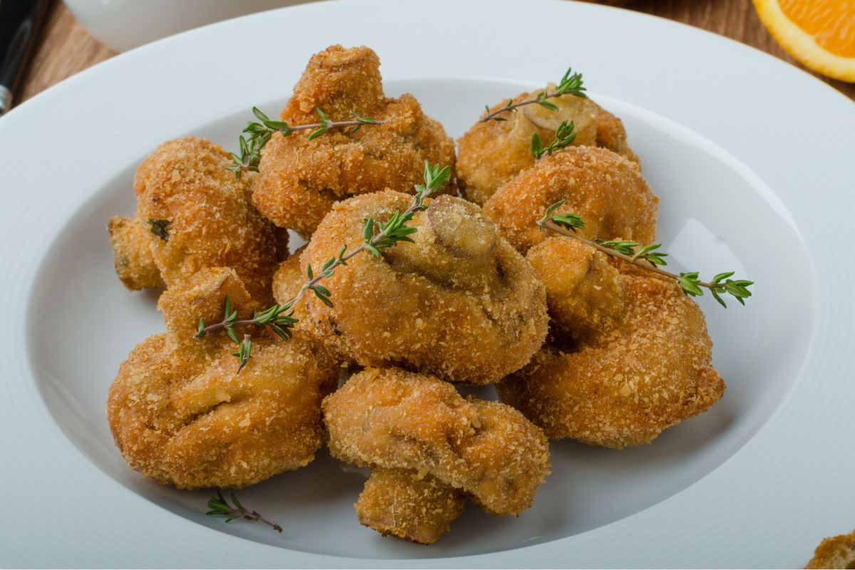 Crispy cheese-battered mushrooms: Your new snack obsession