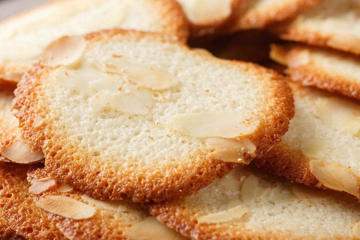 Rediscover childhood joy with this timeless almond tile recipe