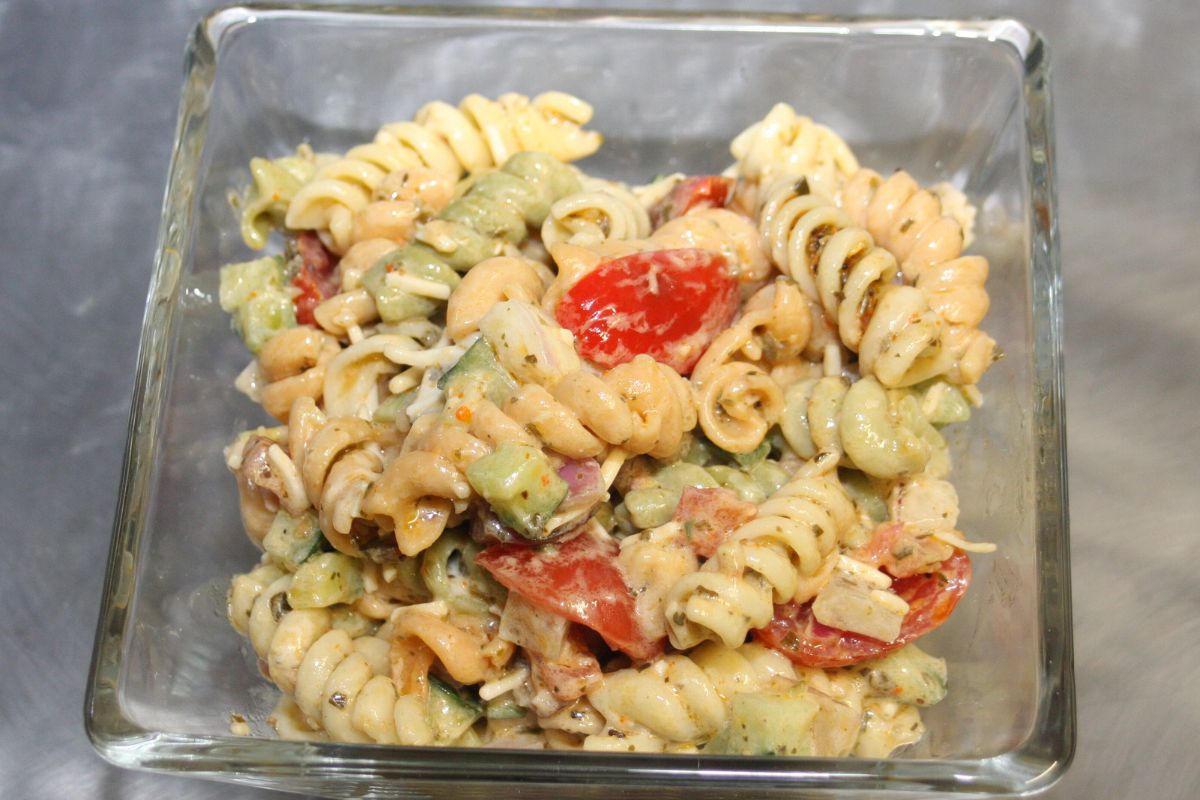 Signature pasta salad: The secret sauce that steals the show