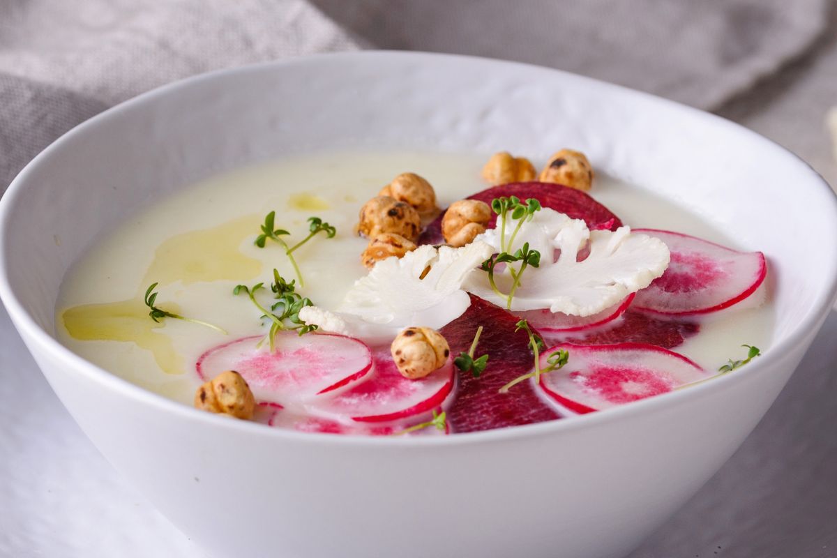 Radishes reimagined: A savoury spring soup sensation