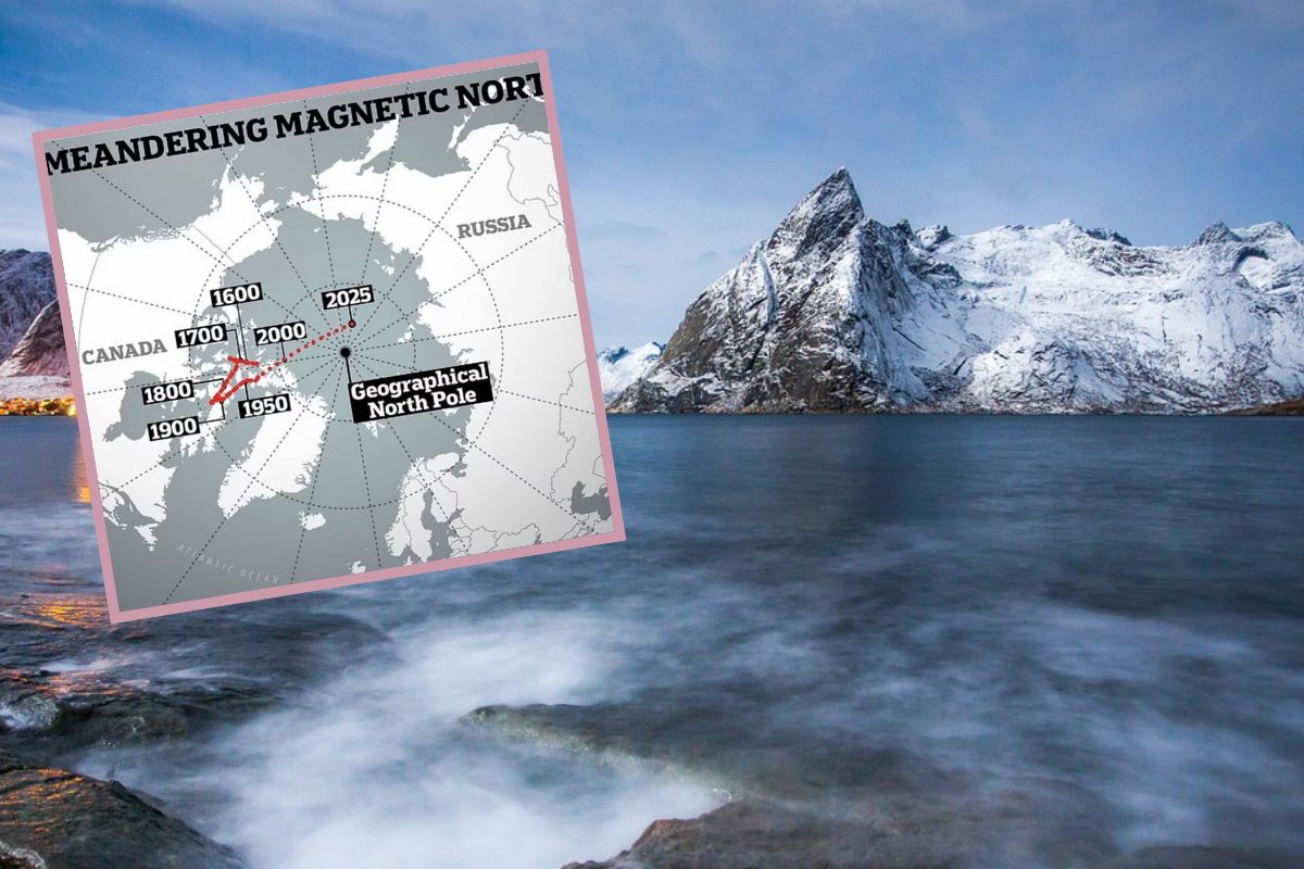 Magnetic North Pole's shift towards Russia defies predictions