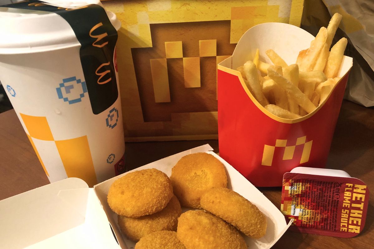 Mcdonald's launches Minecraft Movie meal with cheesy twist
