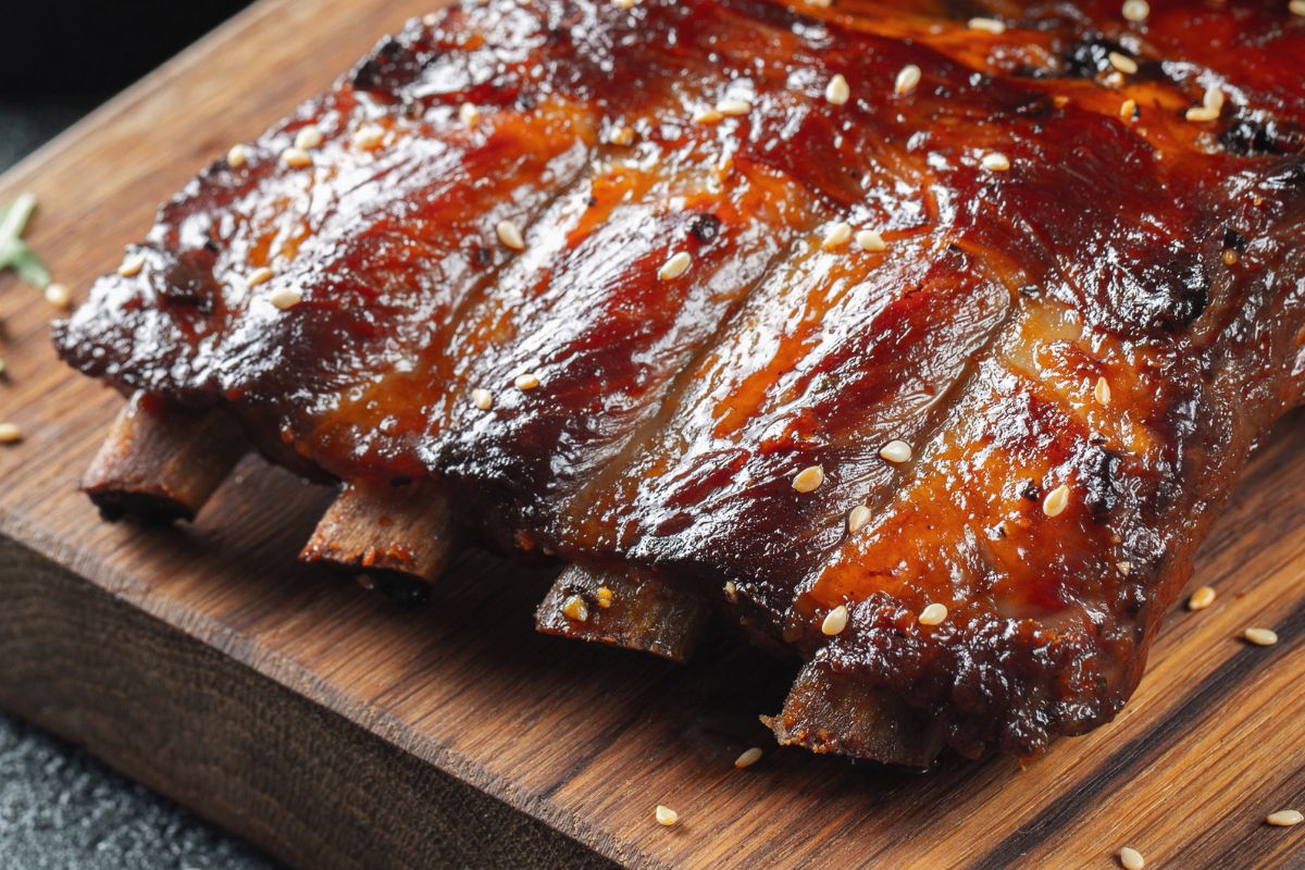 Marinating ribs in a popular beverage and baking them. A dish every kid ...