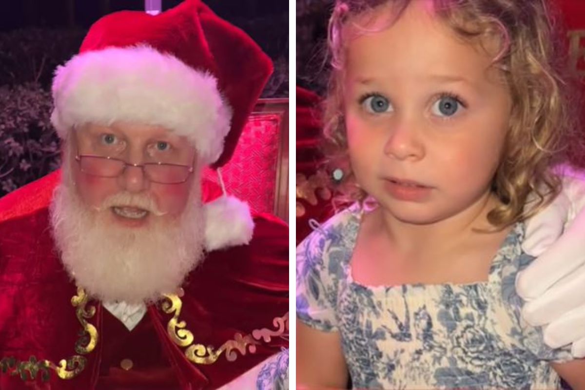 Santa Claus impersonator becomes TikTok star after applauding little ...