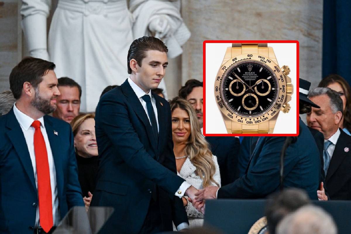 Barron Trump's Rolex catches New York's attention