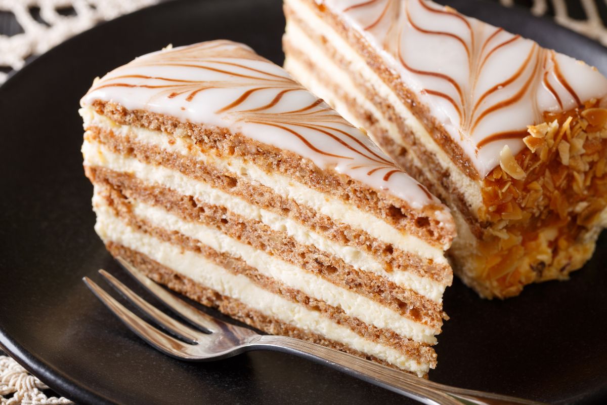 Discover the elegance of Hungary's Esterházy cake delights