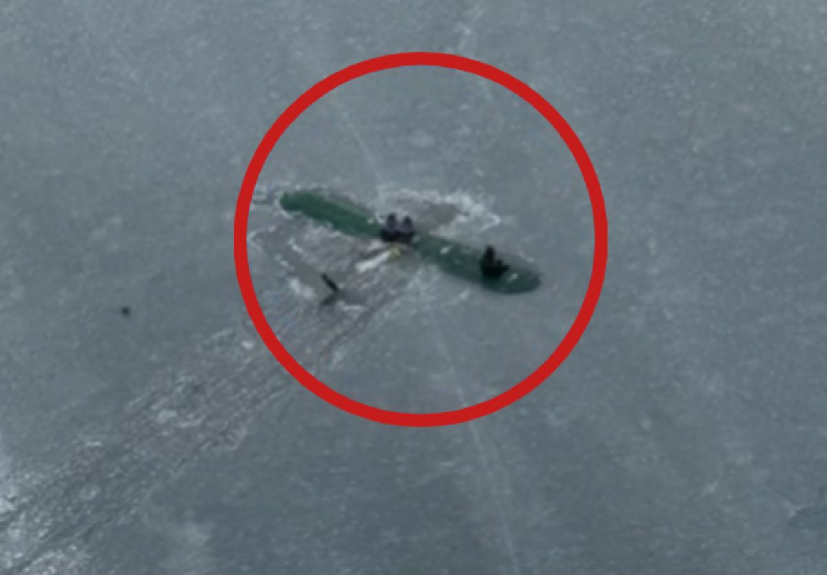 Icy crash ordeal: Family survives 12 hours on frozen lake